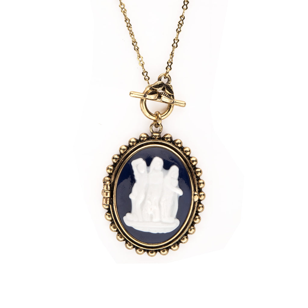 Agatha All Along Cameo Locket Replica Necklace – Jewelry Brands Shop